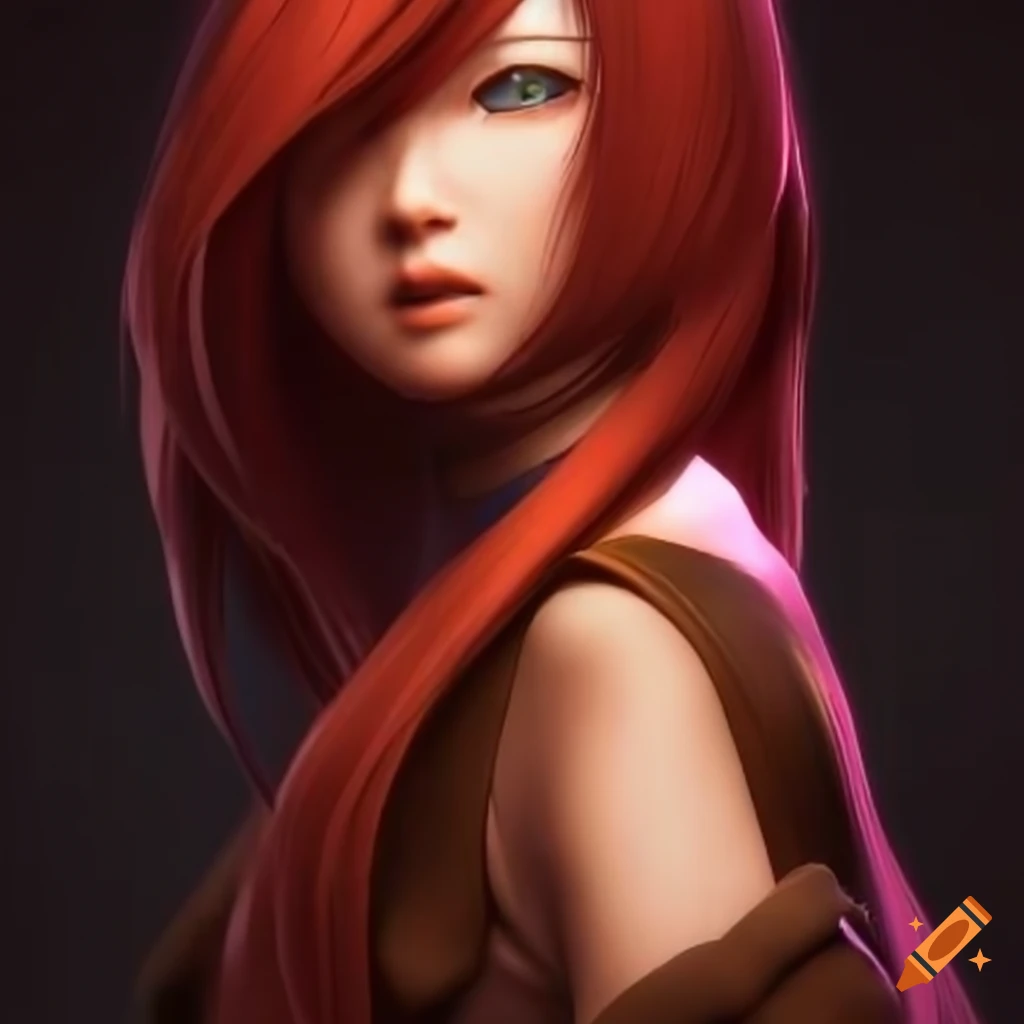 Realistic depiction of ritsu namine on Craiyon