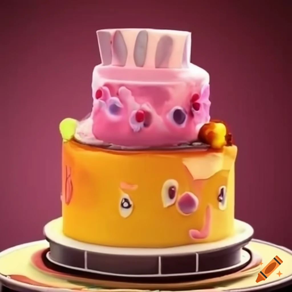 Cake wars experience logo on Craiyon