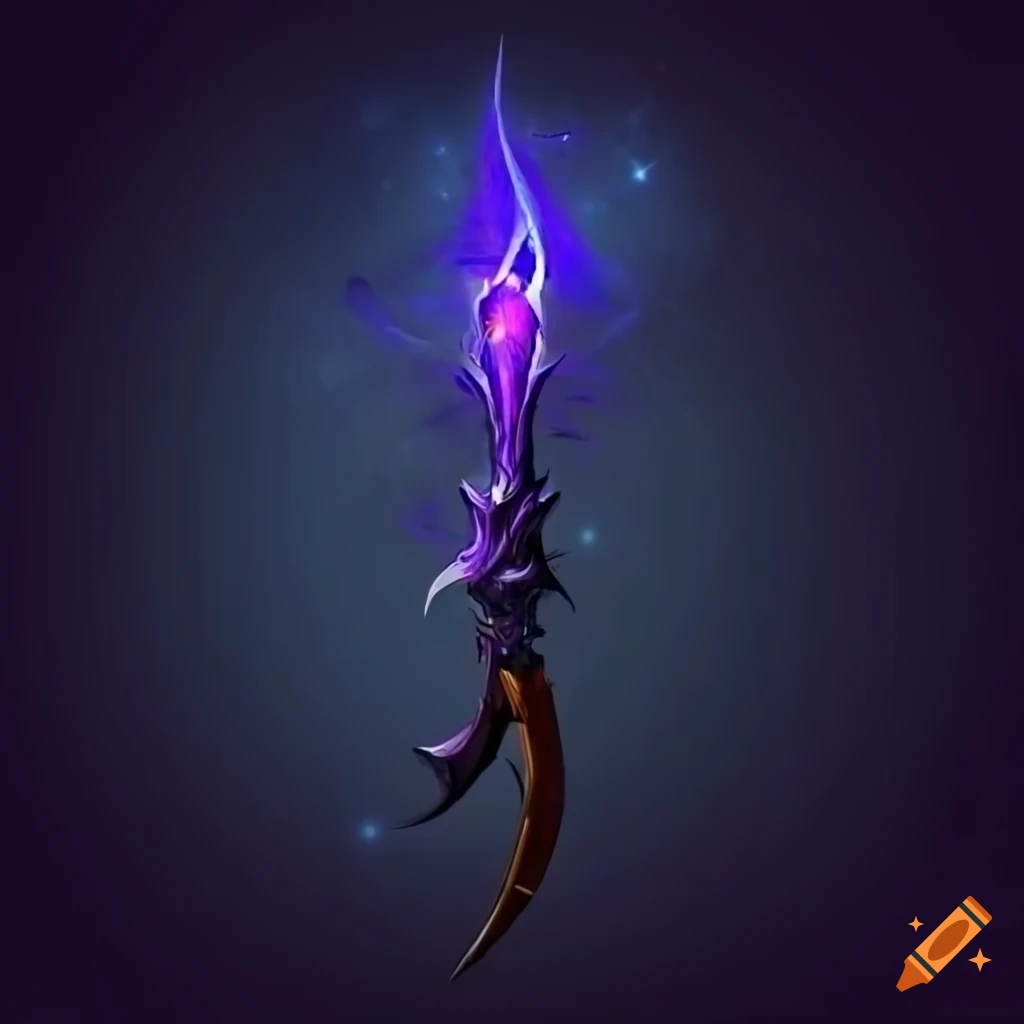 Epic magic longsword on Craiyon