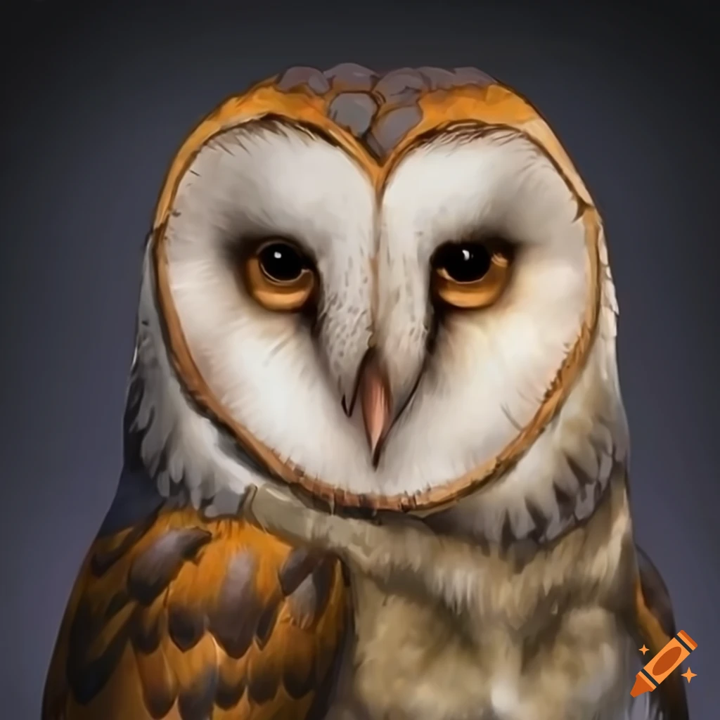 Owl avatar on Craiyon