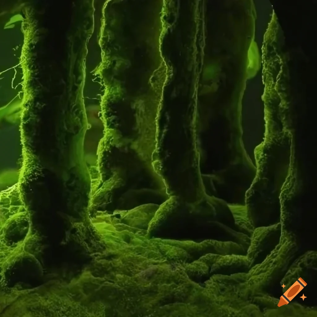 Paludarium grotto photrealistic on Craiyon