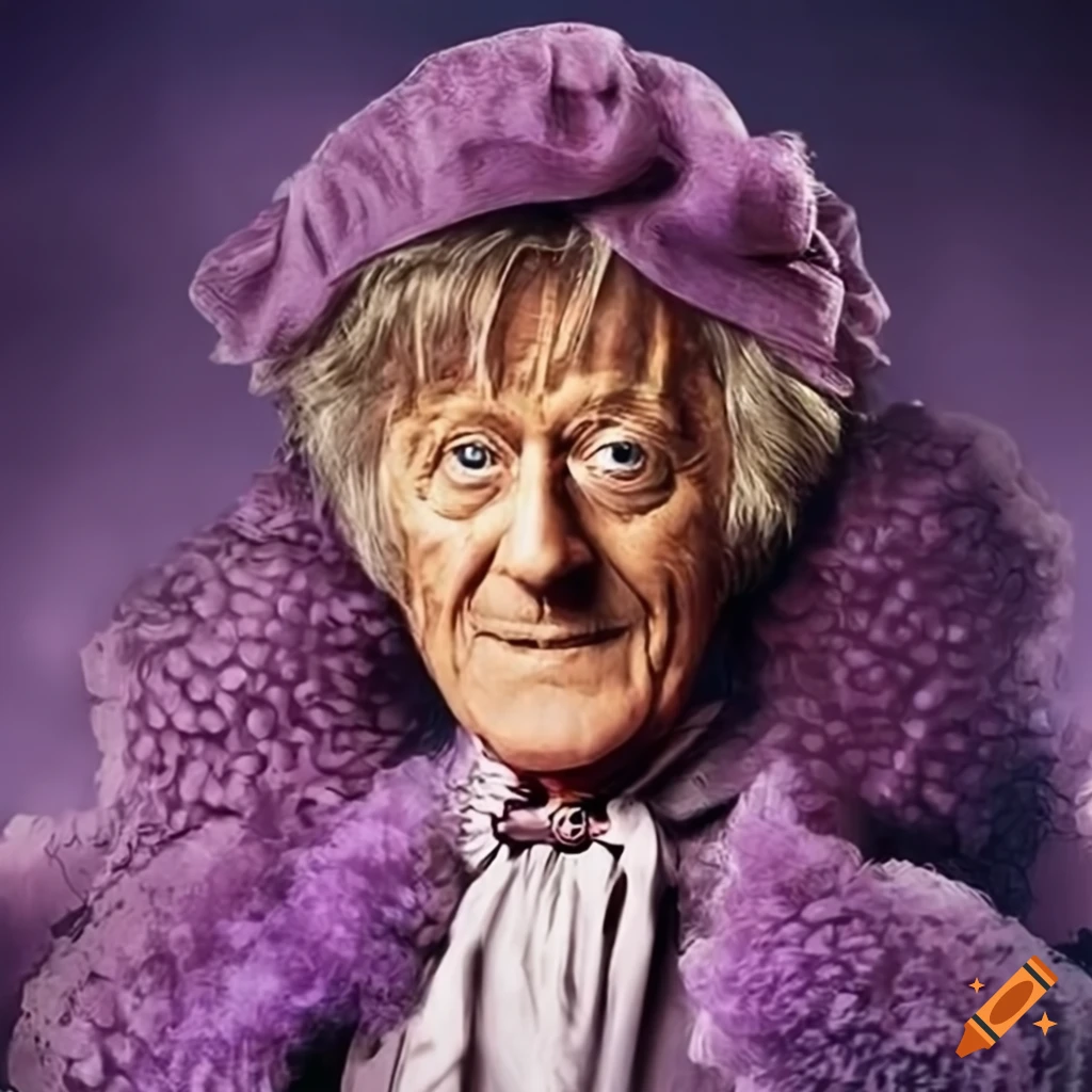 Retro doctor who poster featuring jon pertwee on Craiyon