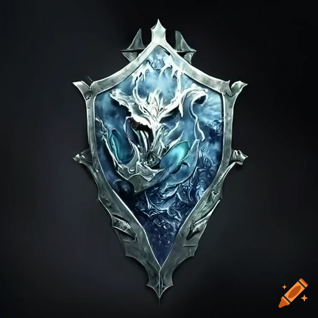 Legendary shield in dungeons and dragons style on Craiyon