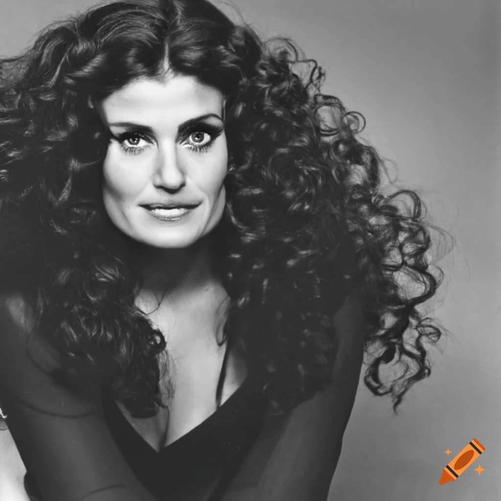 Photo of idina menzel from 1995 with black curly hair