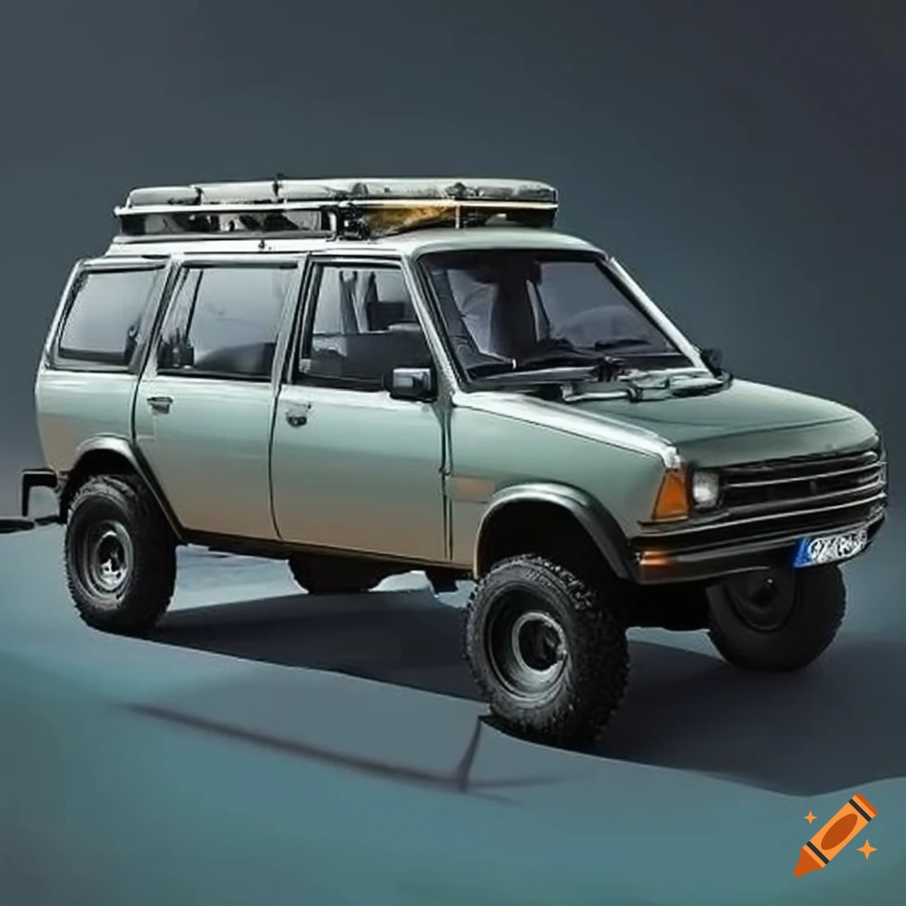 Classic opel 4x4 offroad vehicle on Craiyon