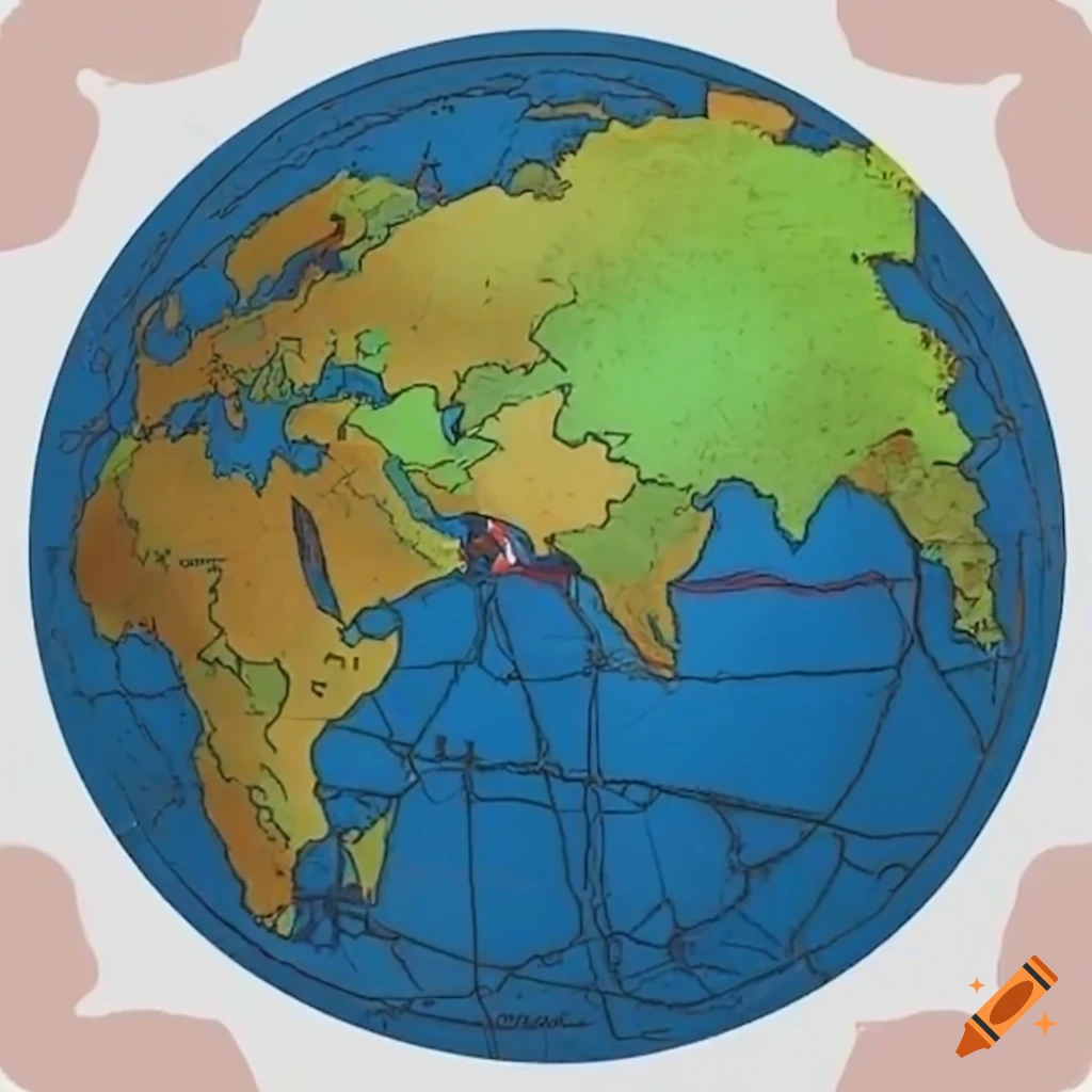 Digital global vote counter on Craiyon