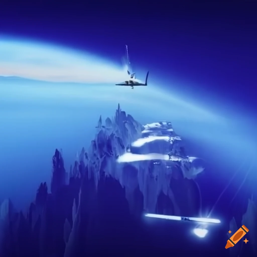 Endless sky with clouds