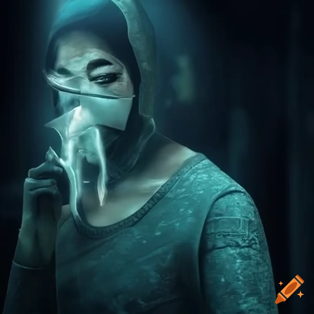 Graphic design with infection and server on Craiyon