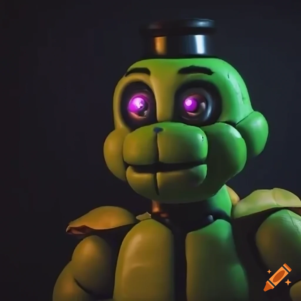 Animatronic turtle character from five nights at freddy's on Craiyon