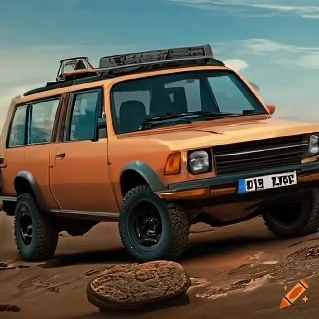 Classic opel 4x4 offroad vehicle on Craiyon