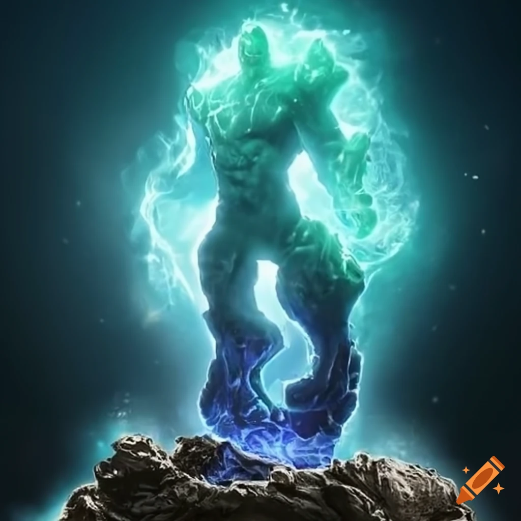 Art of an energy elemental