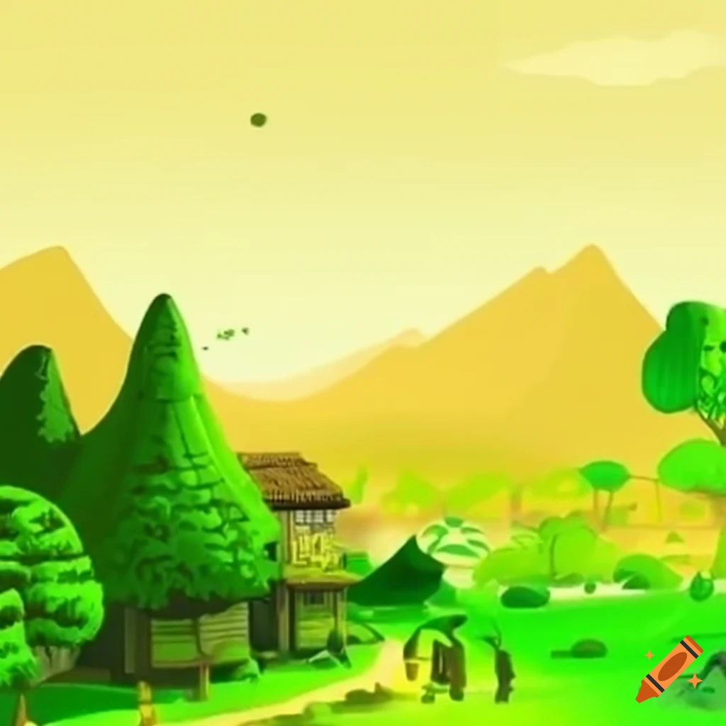 Image representing life on land on Craiyon