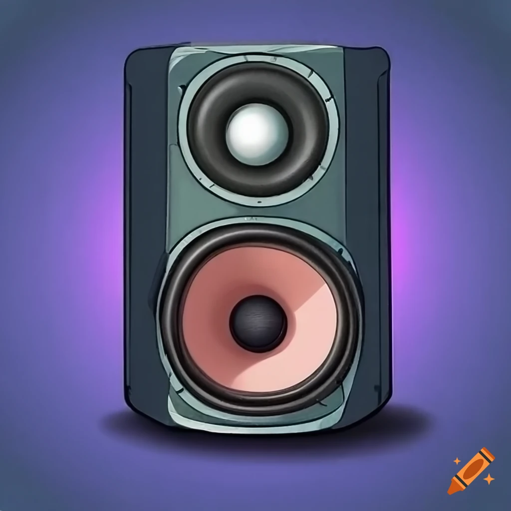 High-quality audio speakers on Craiyon