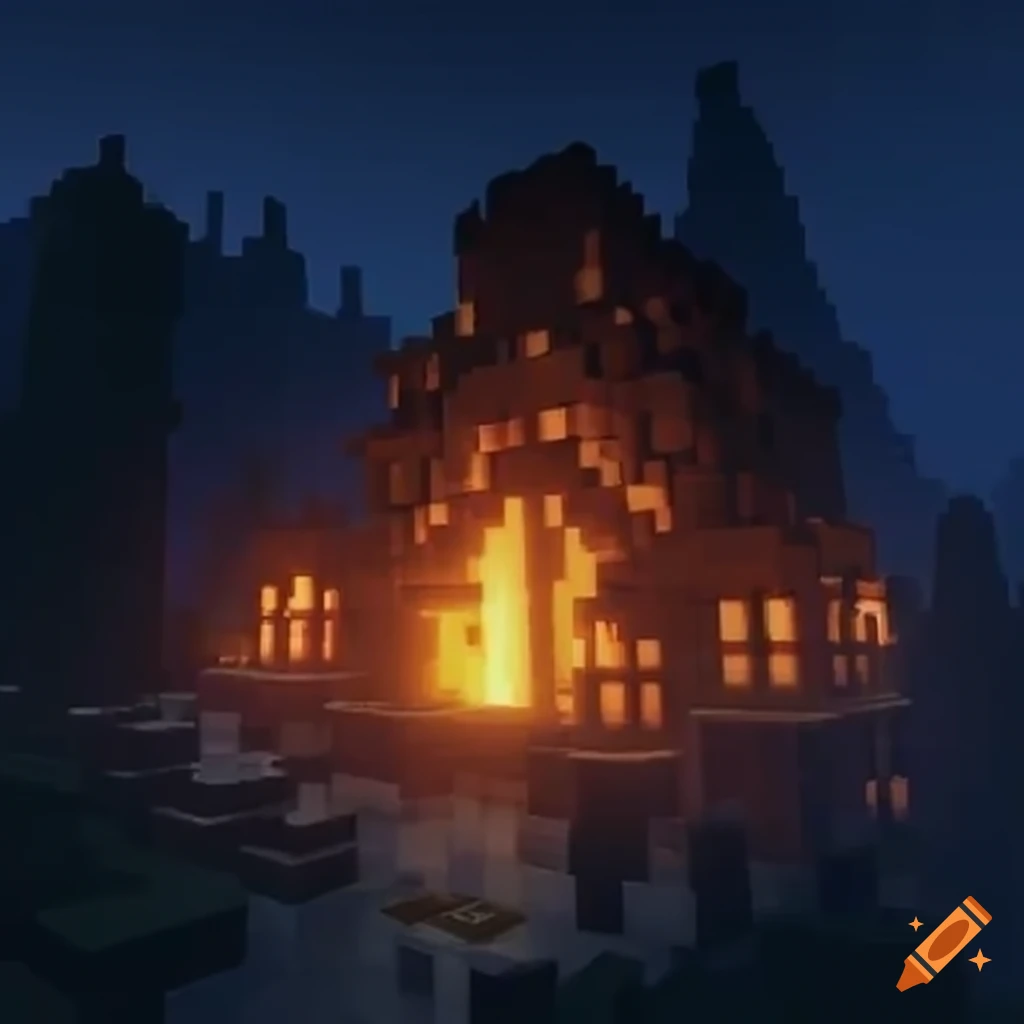 Indevcraft server name against the backdrop of the minecraft world on ...