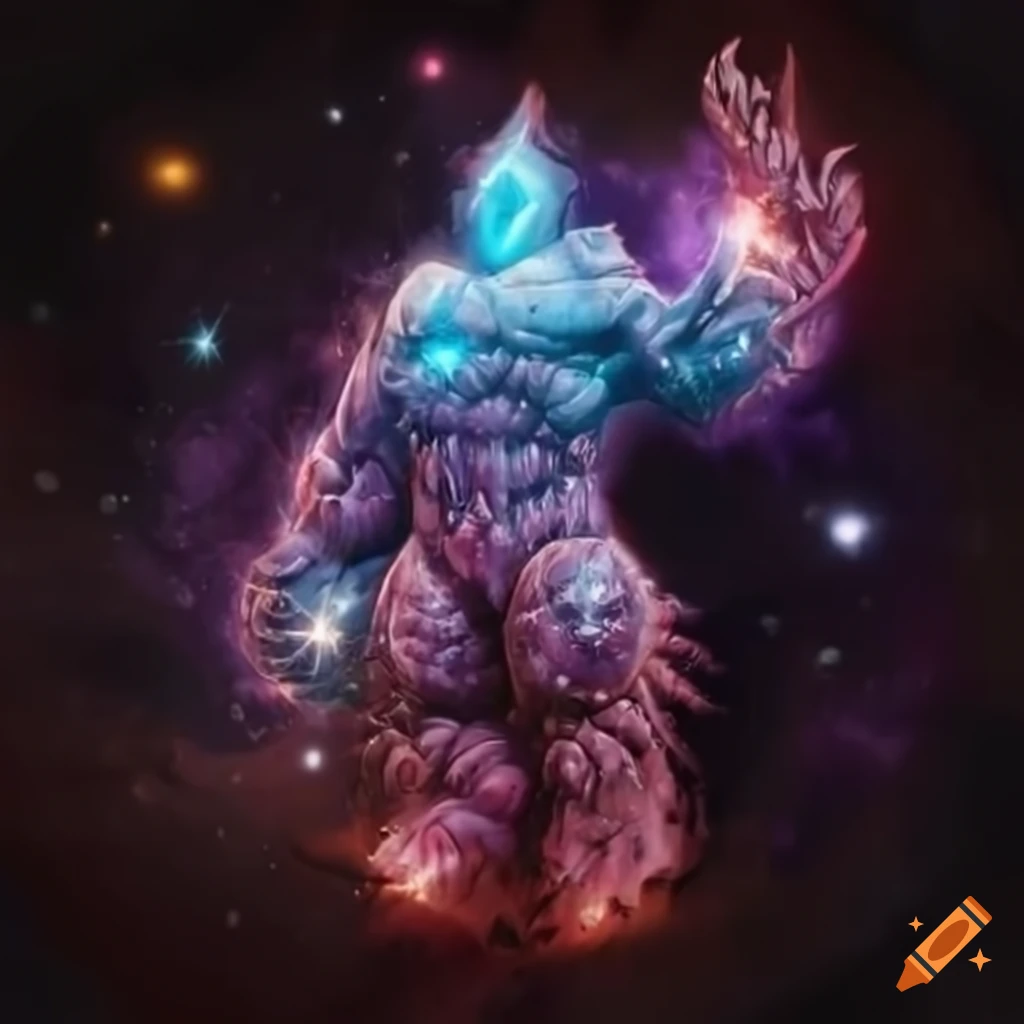 Cosmic depiction of elemental forces