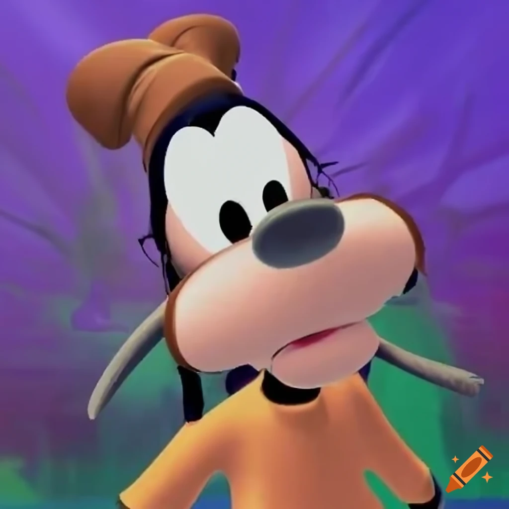 Screenshot of a goofy nintendo 64 game