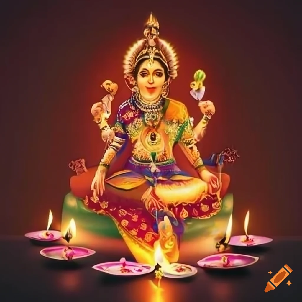 Diwali festival picture on Craiyon