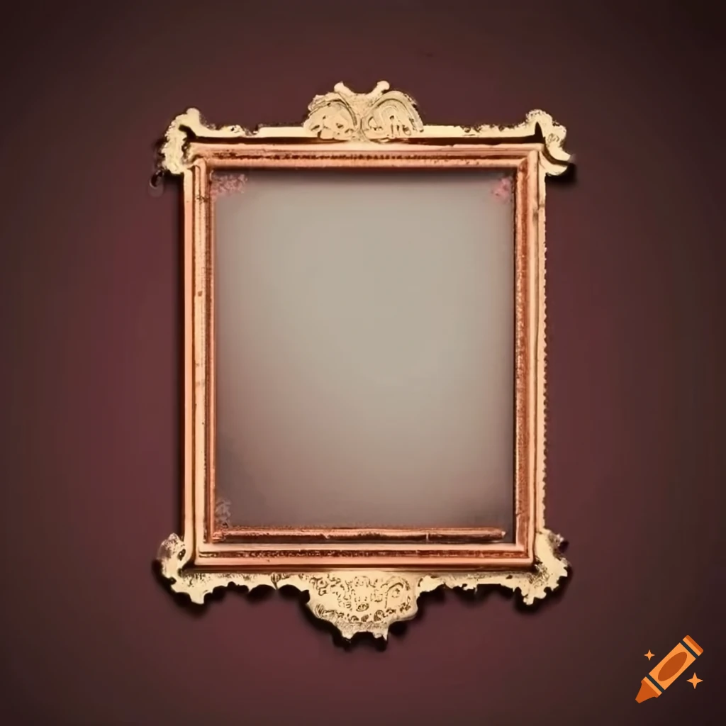 Vintage stamp frame on Craiyon