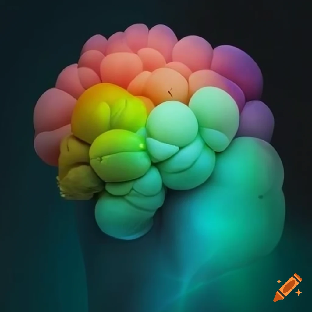 Ethereal colors in organic nature