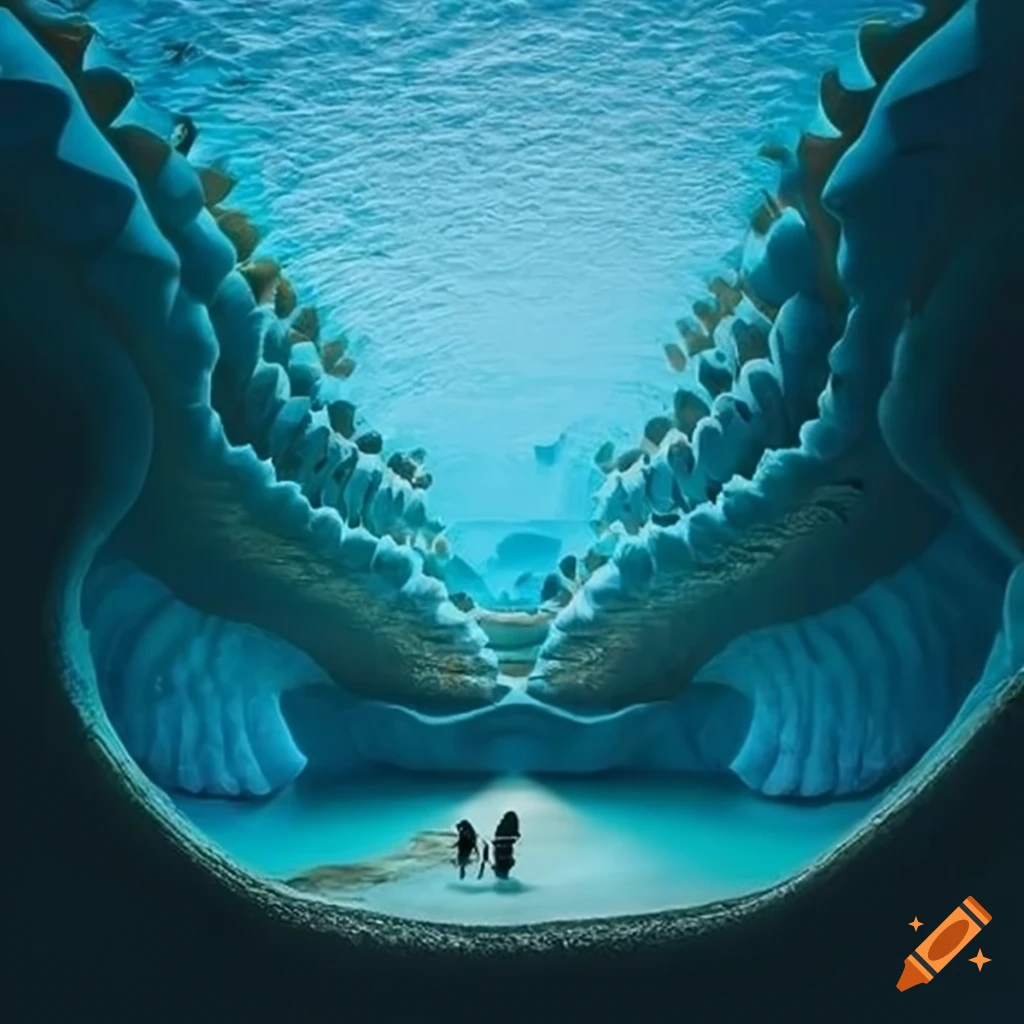 Illusory giant clam architecture cabin