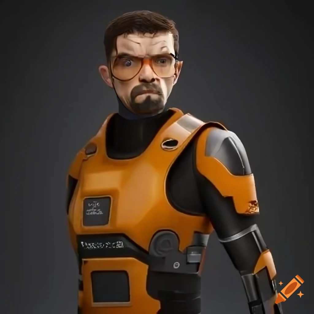 Real-life depiction of gordon freeman