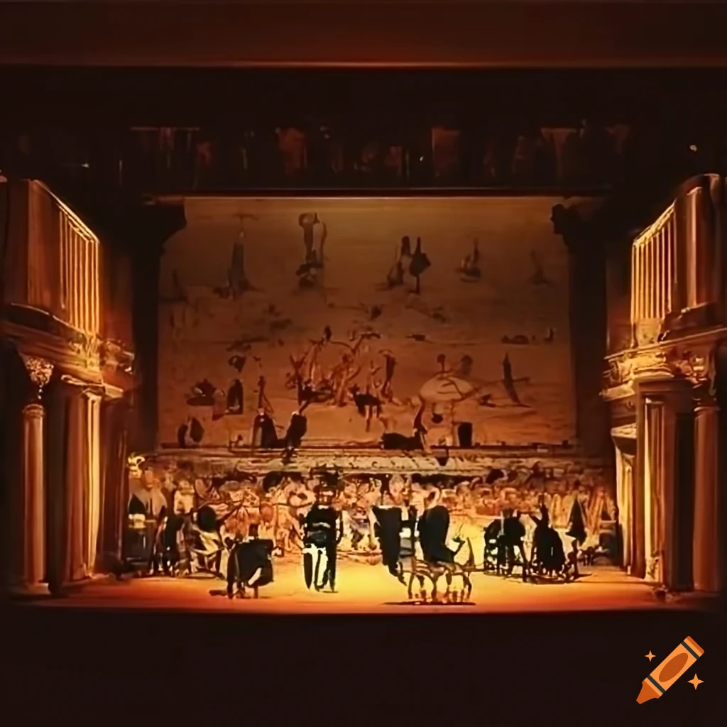 Greek theater on Craiyon