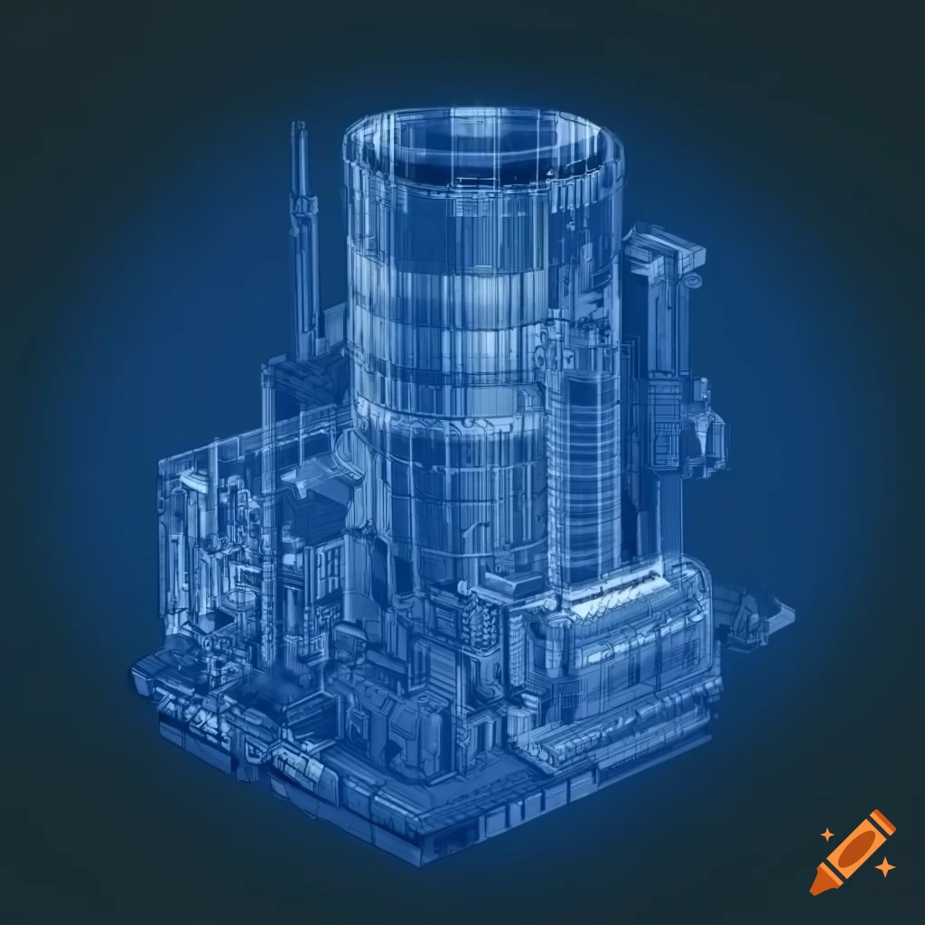 Schematics of a nuclear reactor Schematics of a nuclear reactor