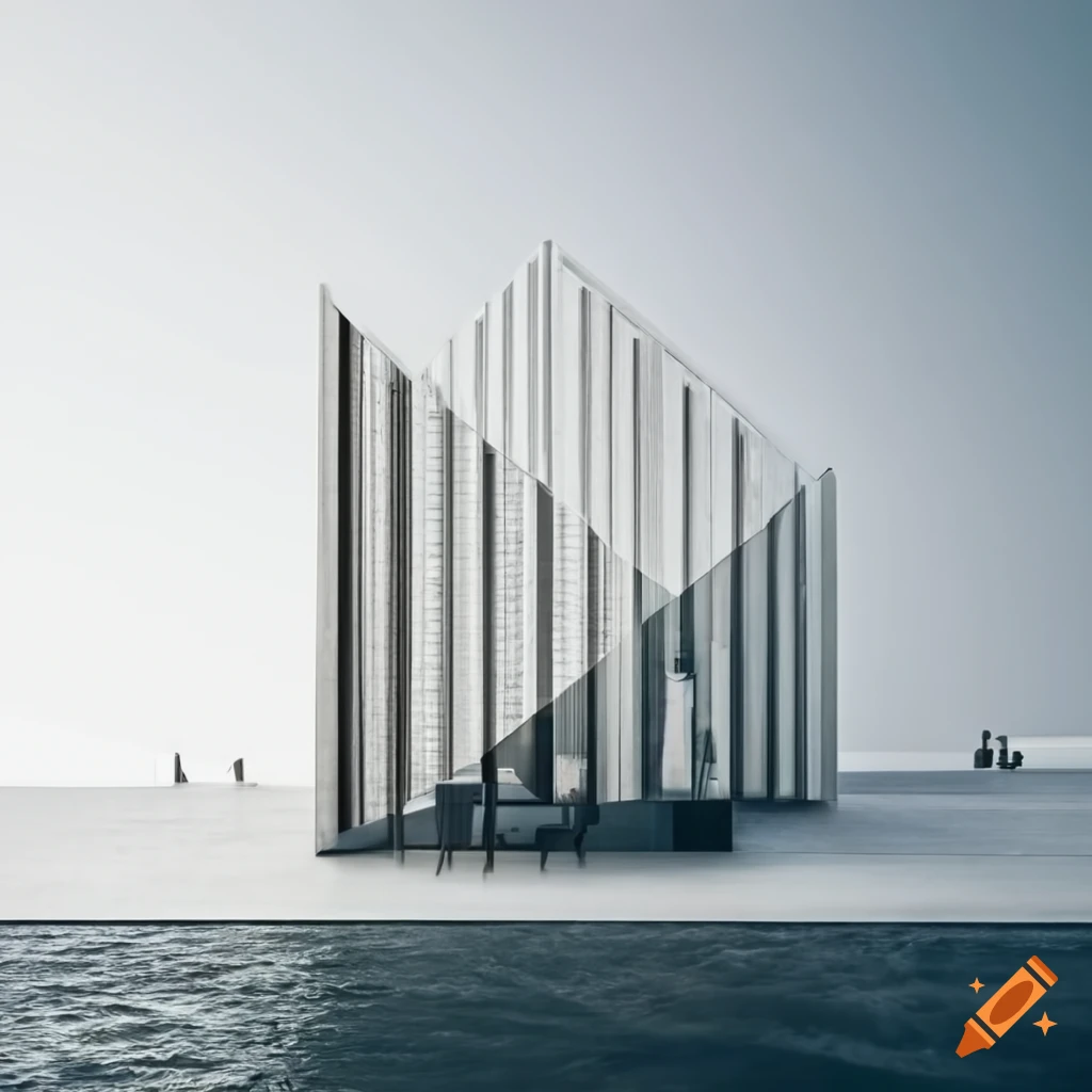 Sophisticated nordic architecture with minimalist design on Craiyon