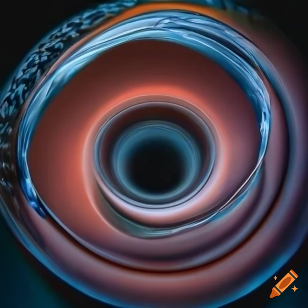 Hyper-realistic artwork of a translucent glass torus on Craiyon