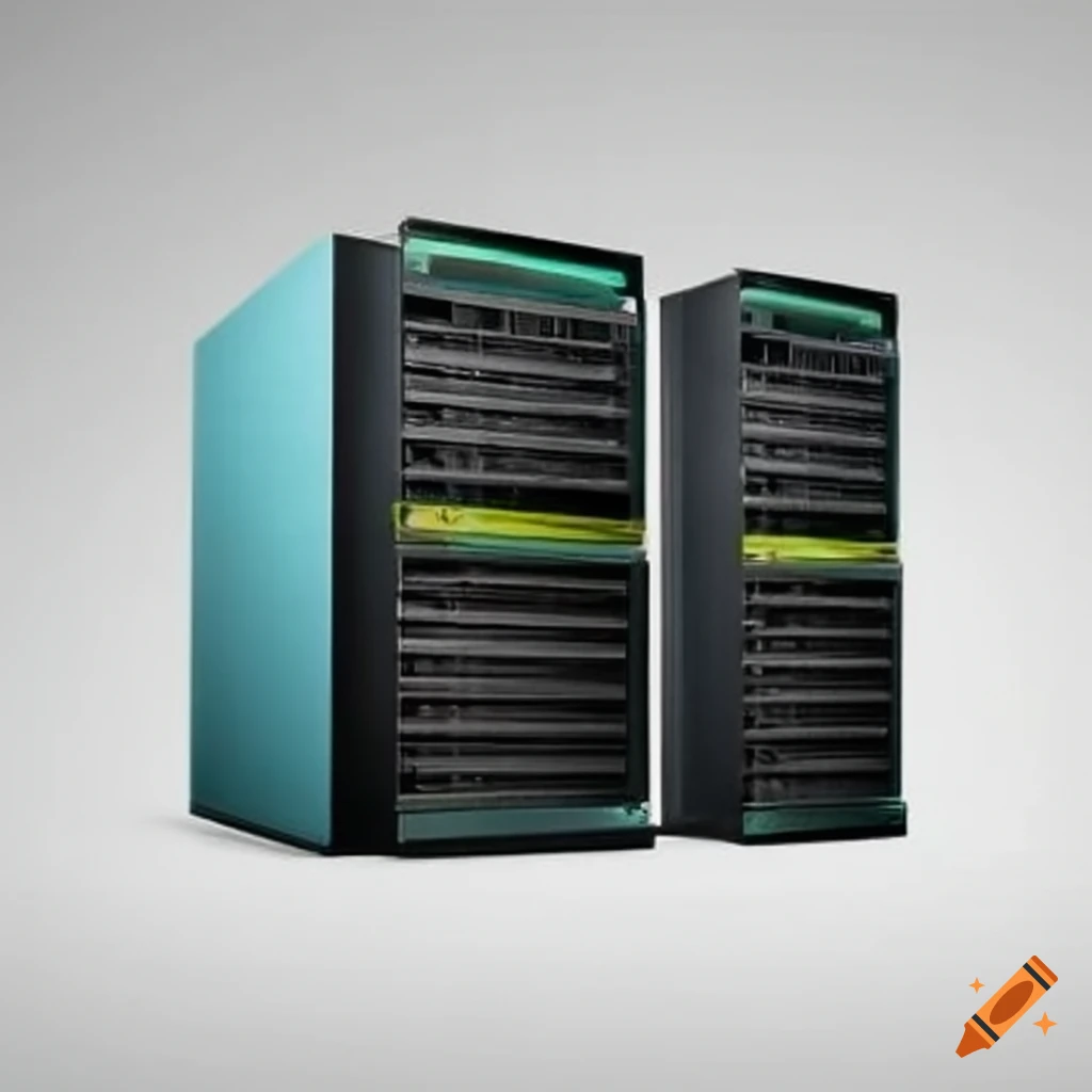 Illustration of server mode change on Craiyon