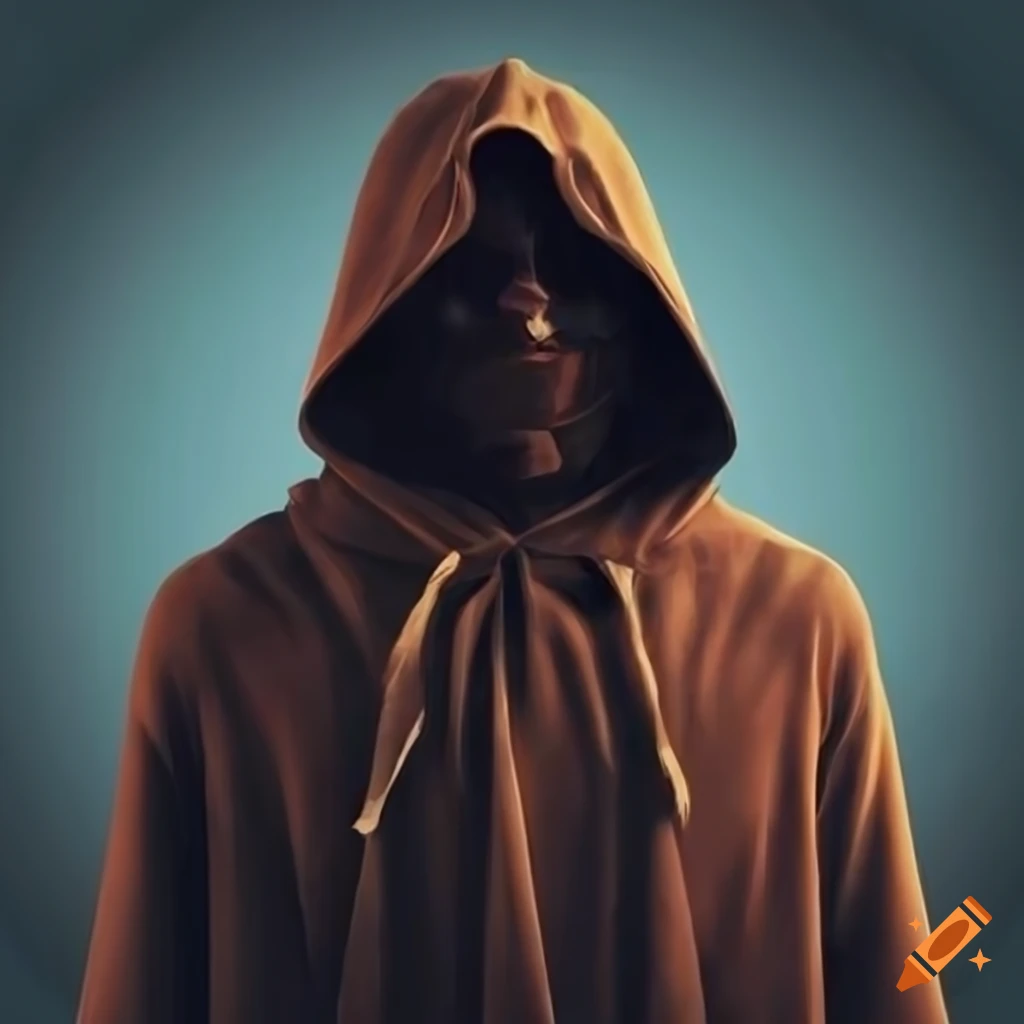 Concept art of a man with burnt facial skin on Craiyon