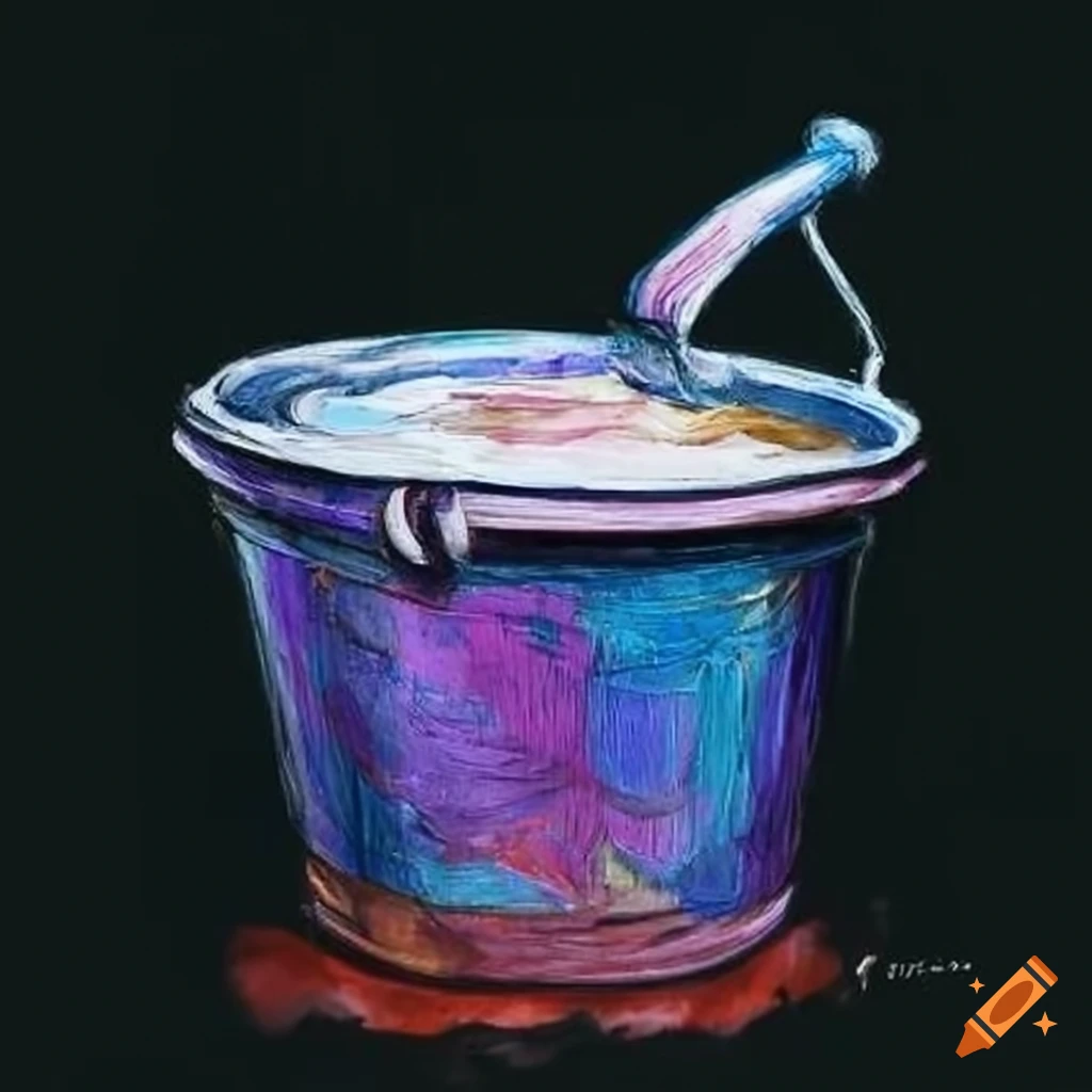 Colorful pail