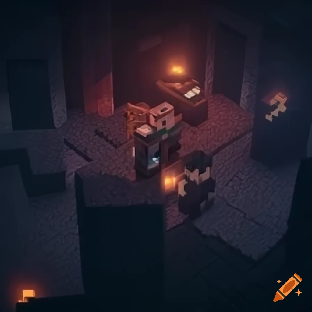 Minecraft dungeons promotional image