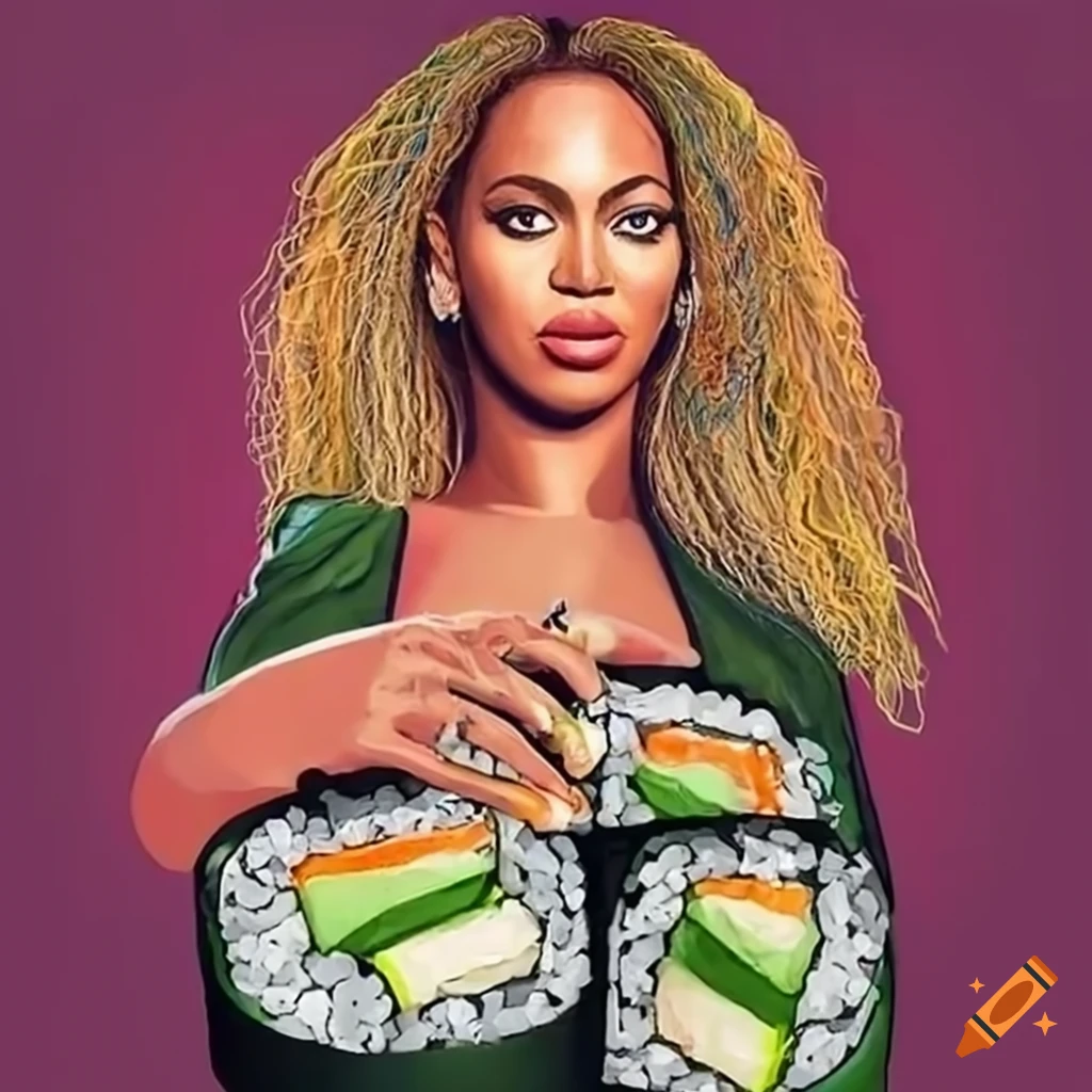 Tina turner enjoying pizza on Craiyon