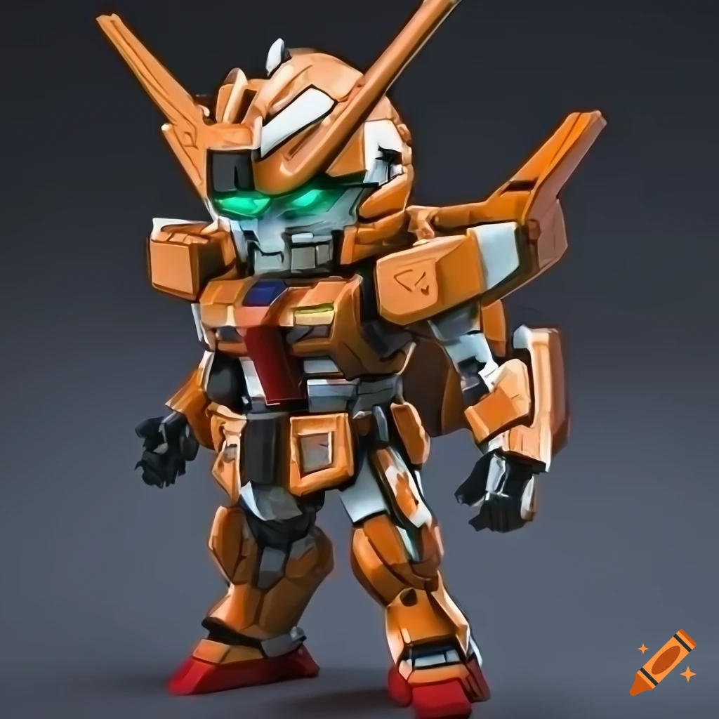 Red gundam jet transformer on Craiyon
