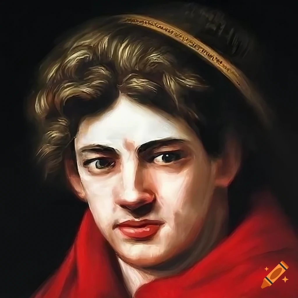 Portrait of alexander the great on Craiyon