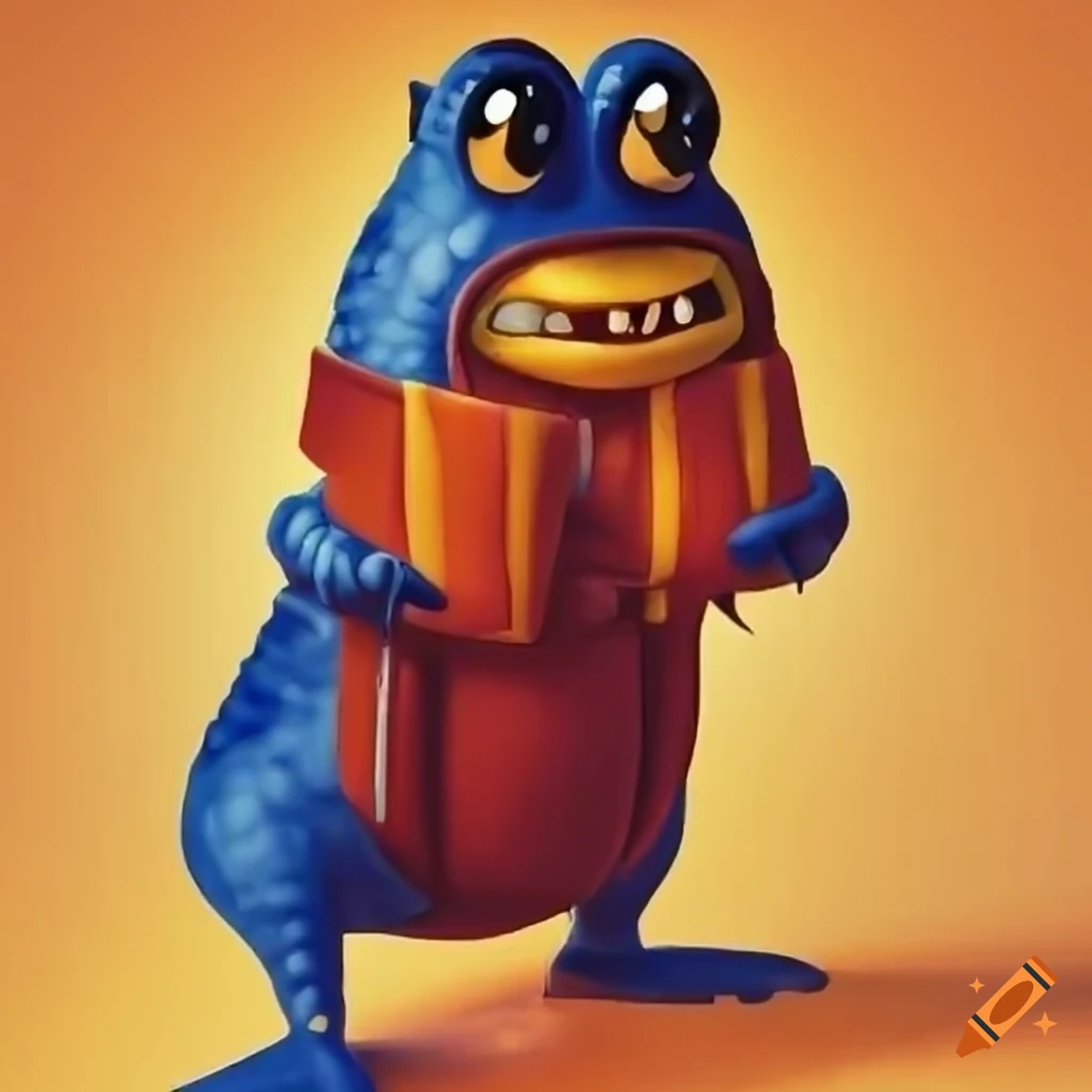 Croagunk from mcdonald's on Craiyon