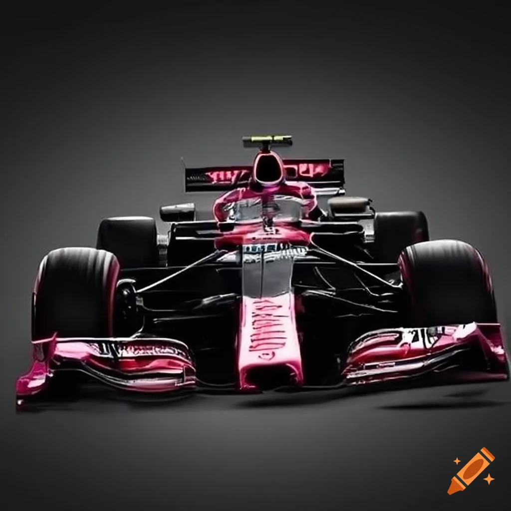 Formula 1 nissan car racing on Craiyon