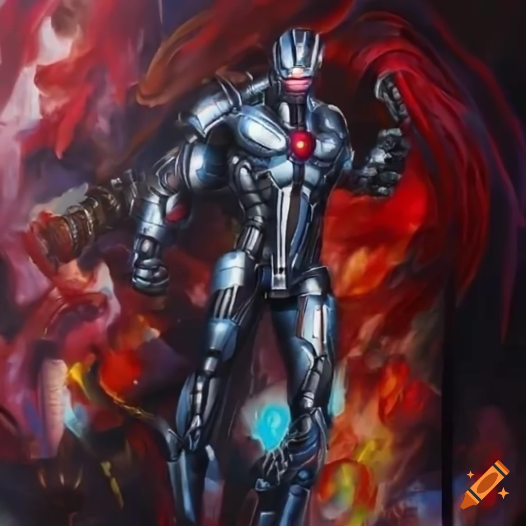 Image of Ultron Sigma on Craiyon