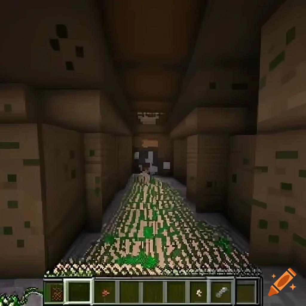 Minecraft community's dream artwork on Craiyon