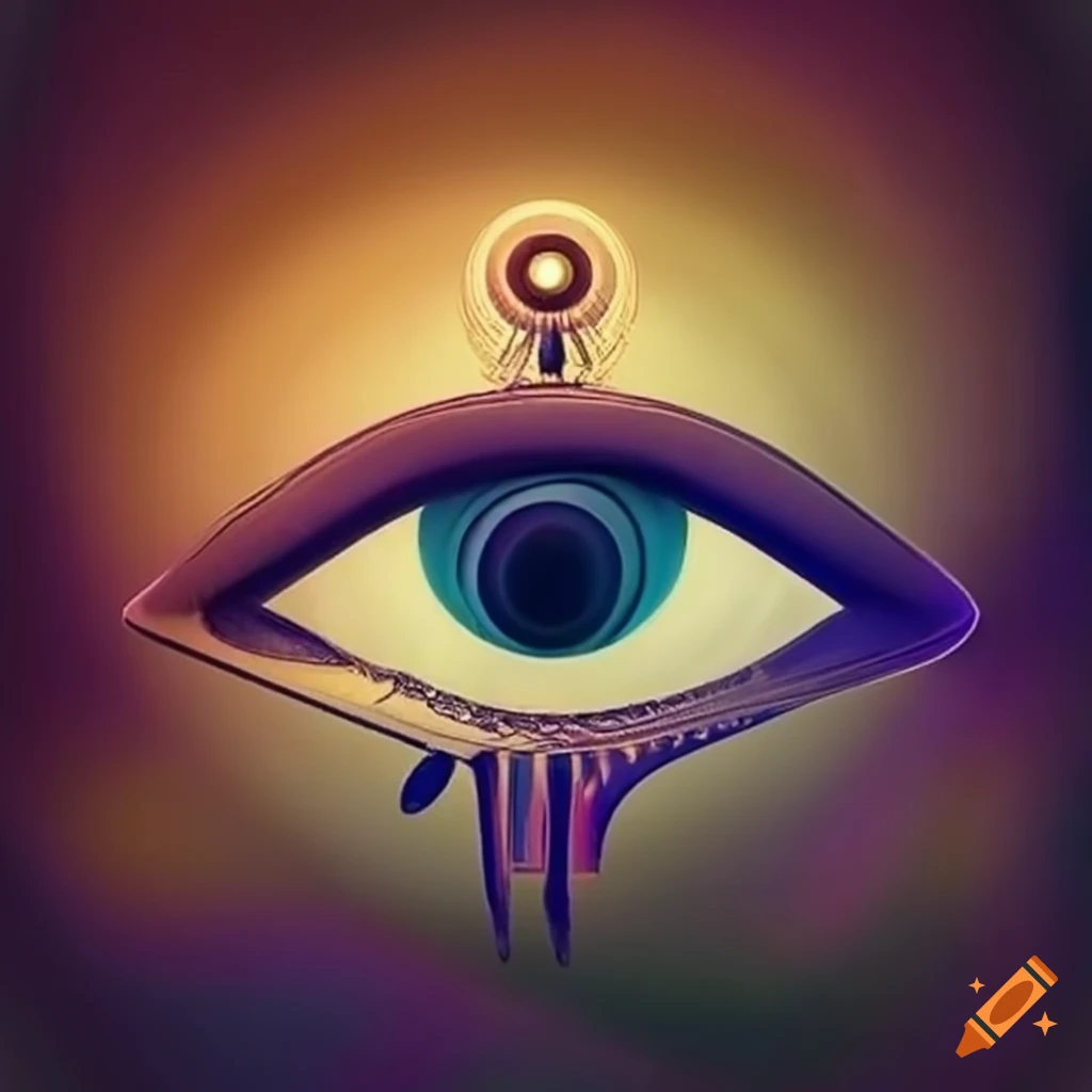 Image with Horus Eye for meditation and hypnosis on Craiyon