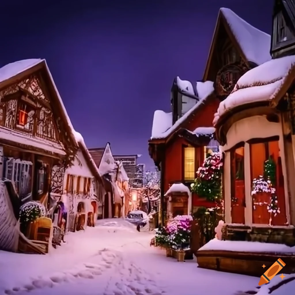 A charming street in helen, ga with a bavarian-inspired architecture on ...