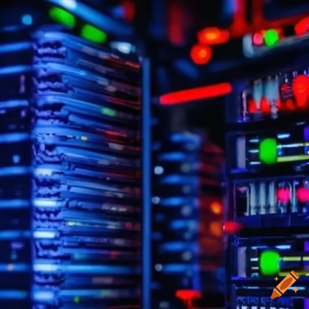 Server maintenance explained on Craiyon