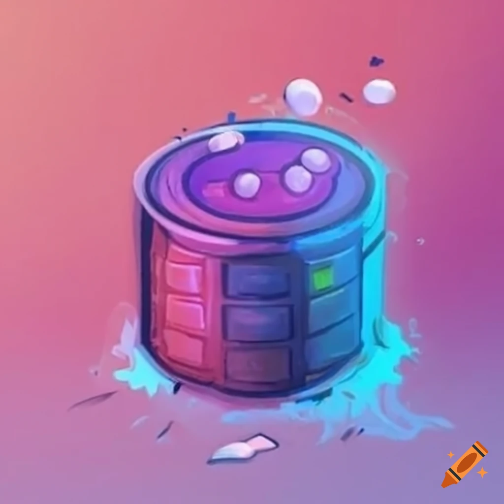 Conceptual illustration of server resets on Craiyon