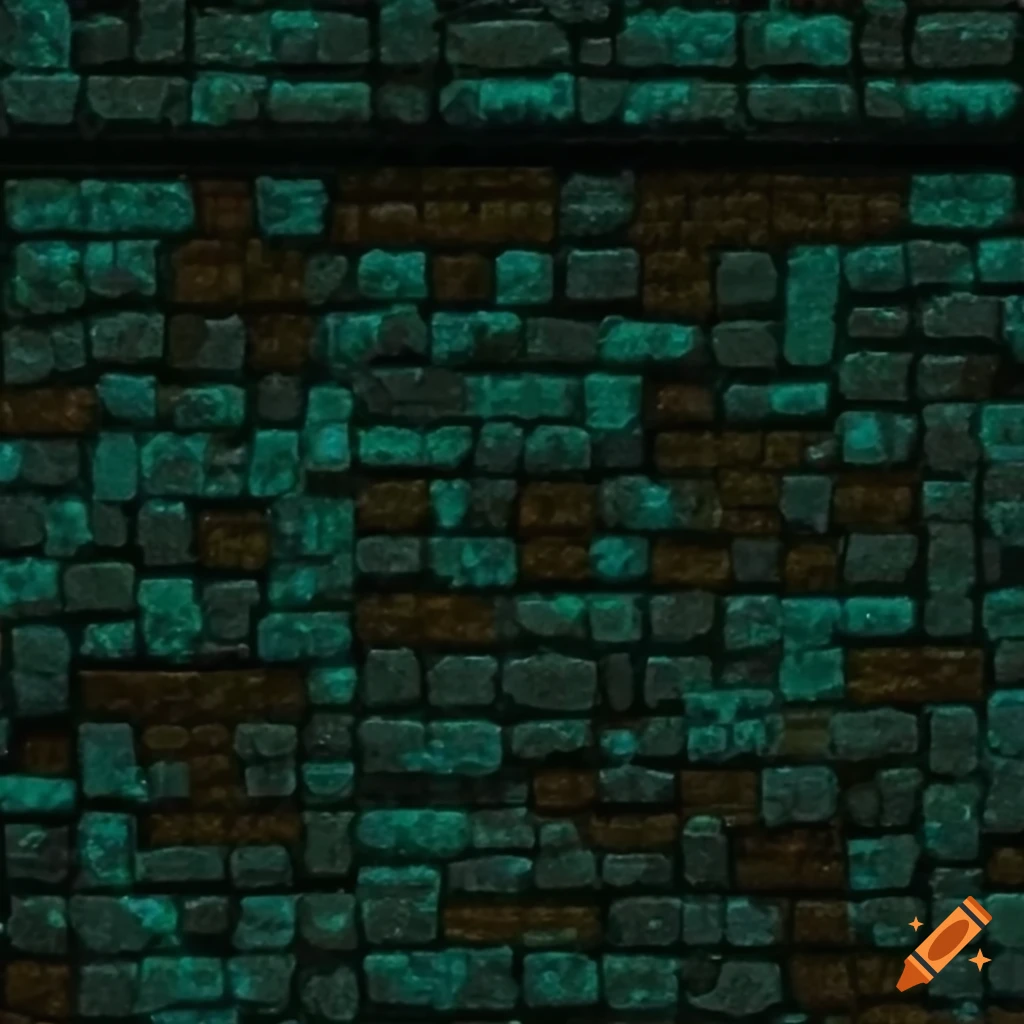 2d alien rock tiles from super metroid on Craiyon