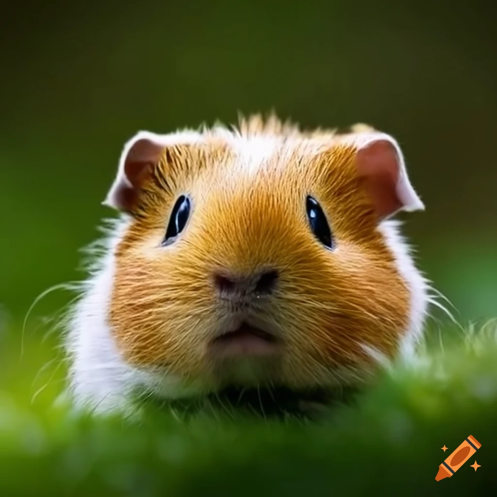 Guinea pig in a swamp on Craiyon