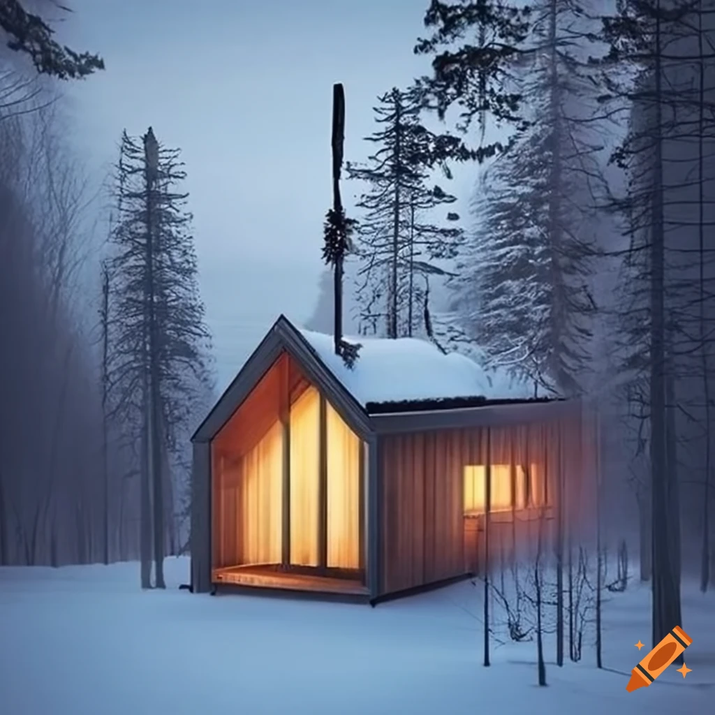 Nordic tower cabin architecture