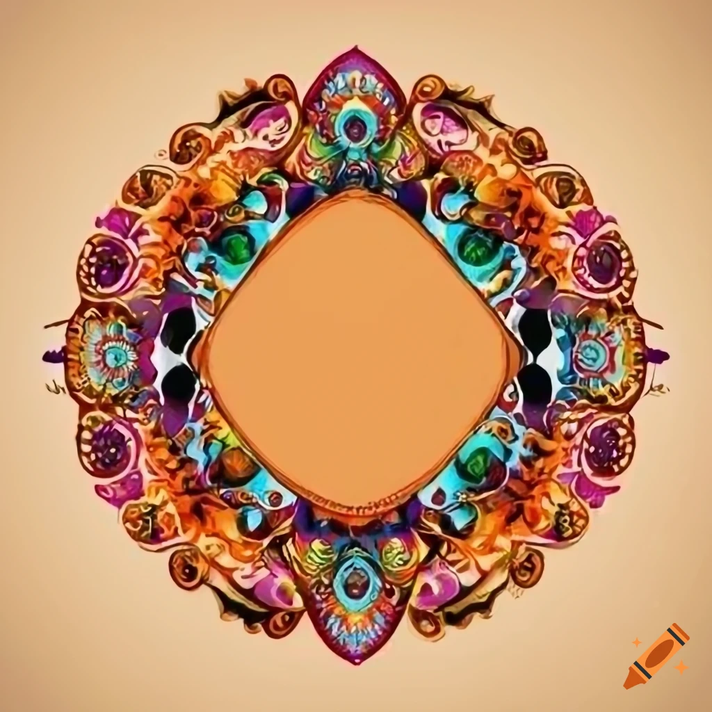 Label Design With Indian Artwork