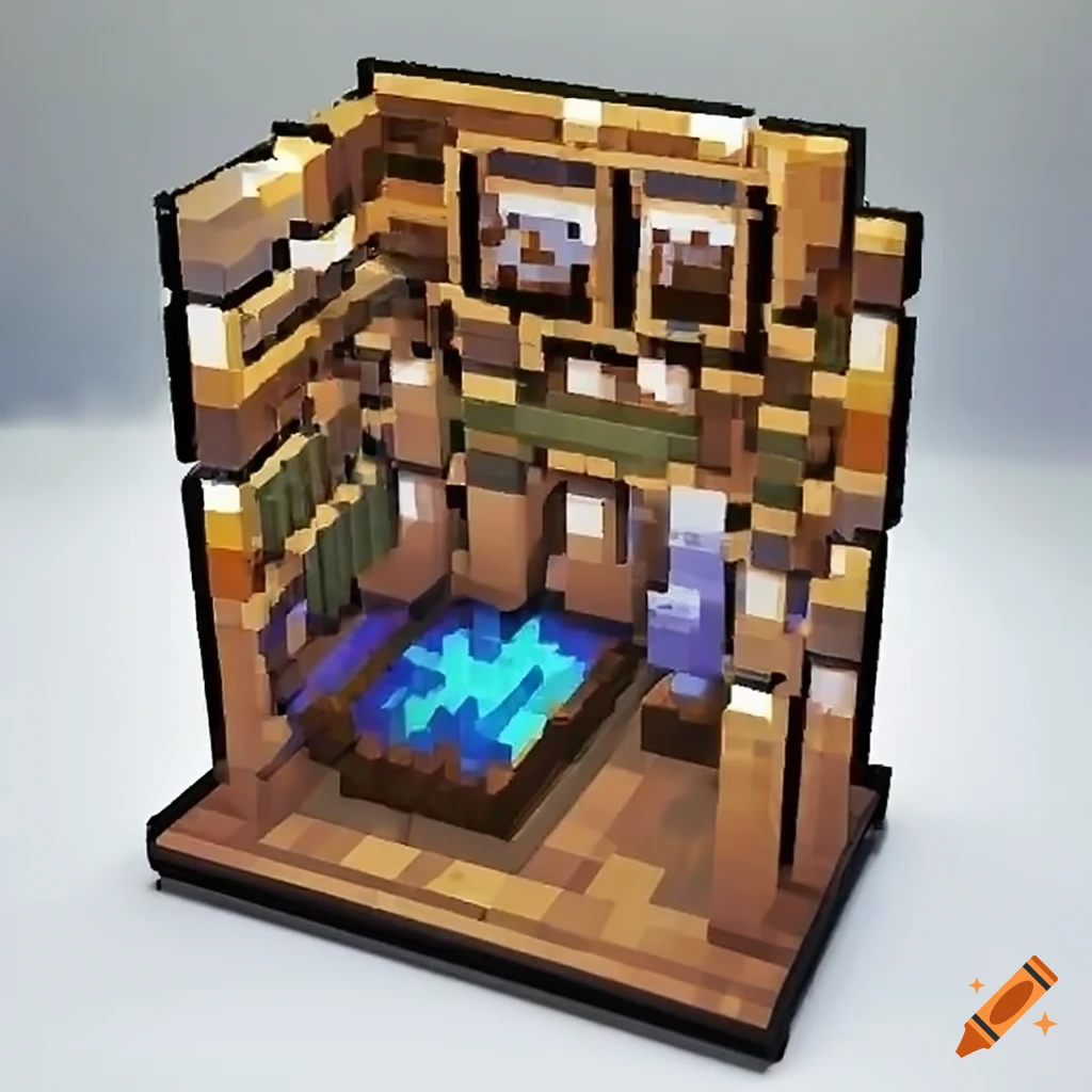 Pixelcraft realms stands game logo