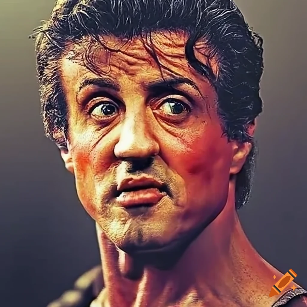 Image of sylvester stallone in over the top on Craiyon